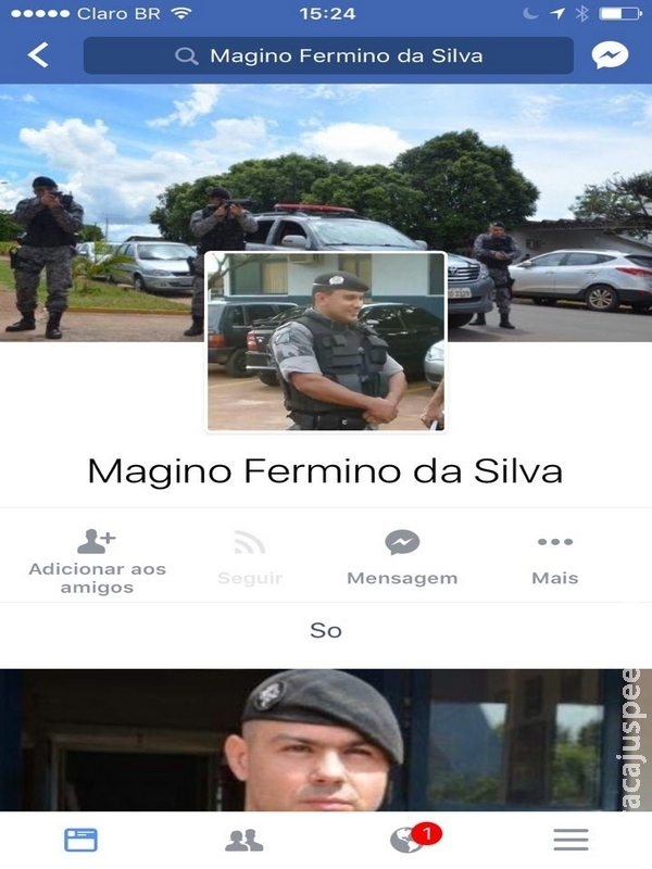 Preso homem que usava perfil falso de policial para assediar mulheres ... Preso homem que usava perfil falso de policial para assediar mulheres ...