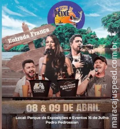 Festa do Peixe, que teria Maria Cecília e Rodolfo, é cancelada em ...